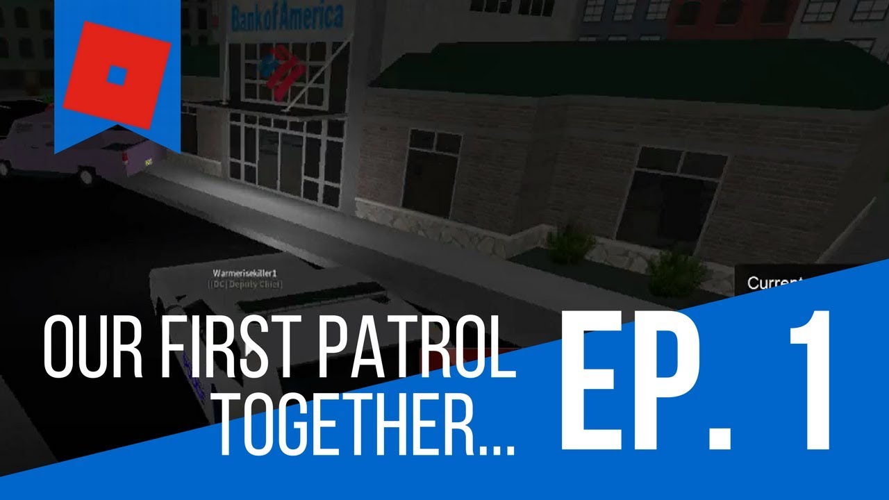 Our First Patrol Together | Chicago City Police Department | ROBLOX ...