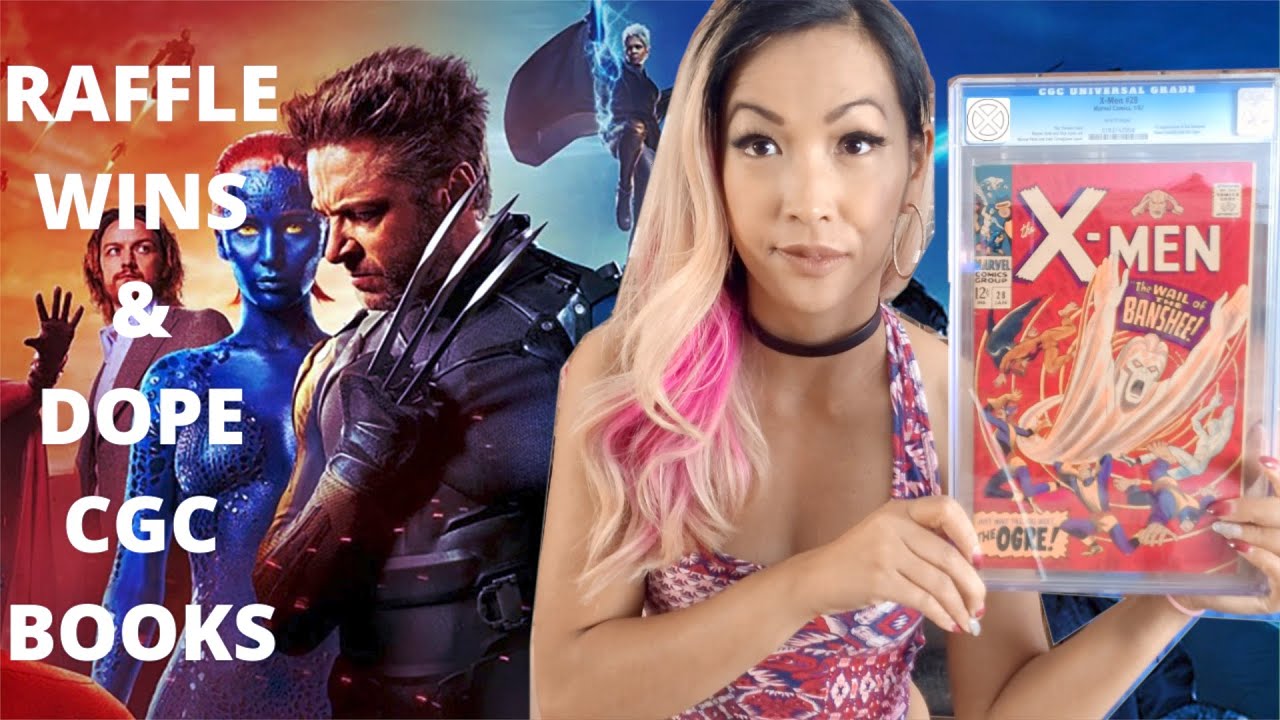 Unbelievable Raffle Wins & X-men Slabs - YouTube