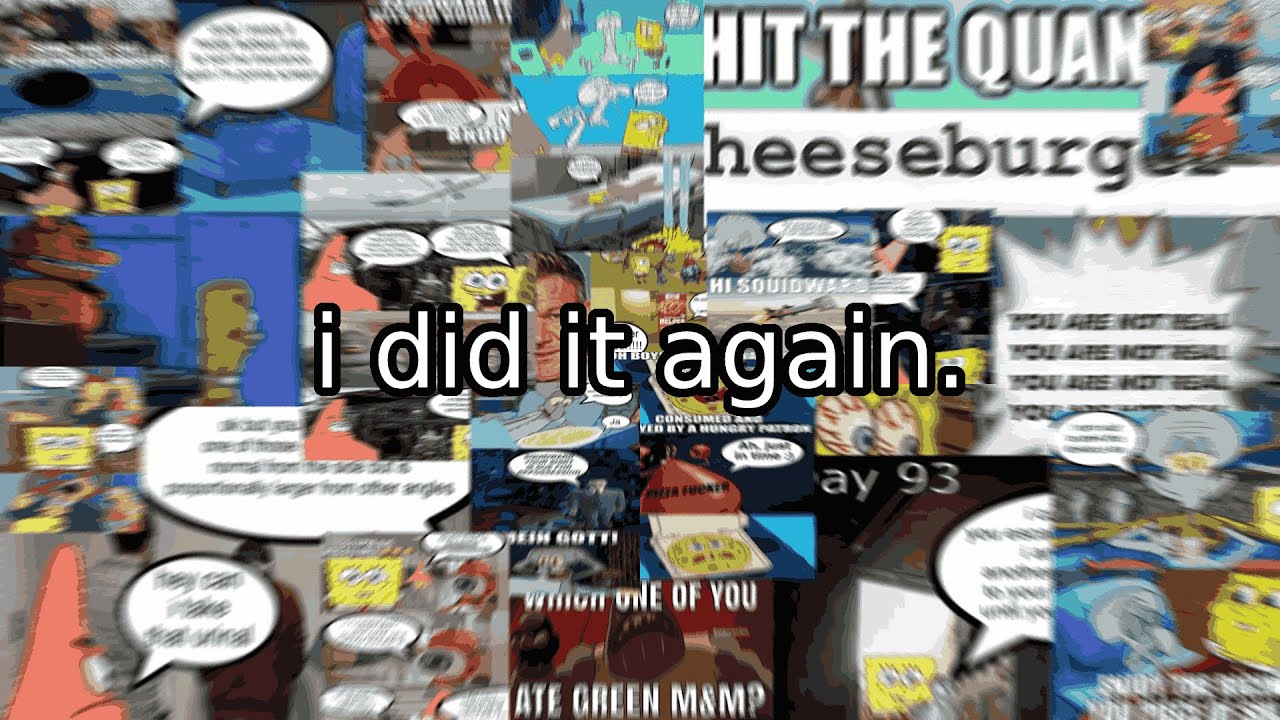 I (poorly) Voiced Over The Interesting (but weird) SpongeBob Text Meme ...