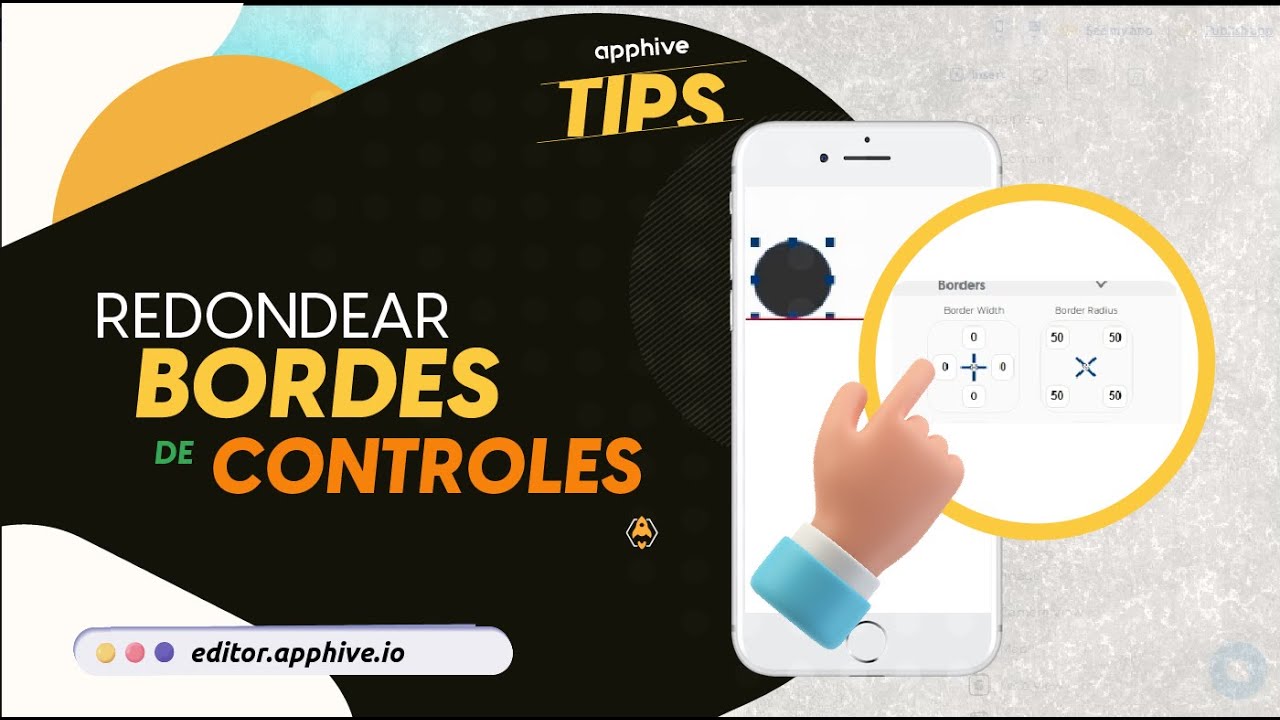 Redondear bordes de controles | APPHIVE TIP - YouTube