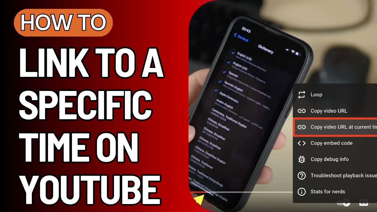 How to Link to a Specific Time on YouTube Videos Right from Your Phone ...