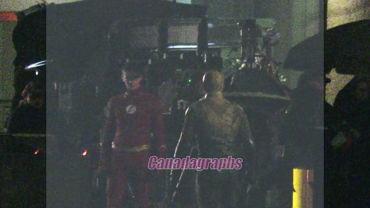 THE FLASH Season 5 Episode 22 filming - XS & Flash vs Reverse Flash ...