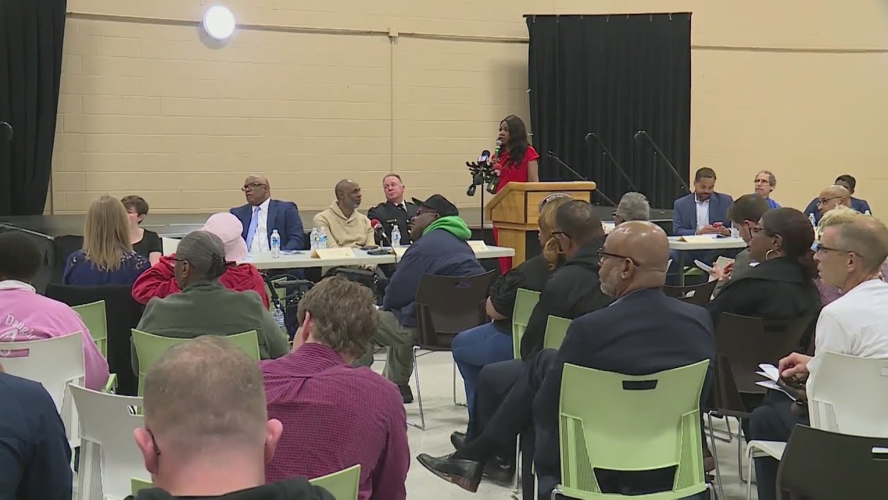 Mayor Jones, community leaders discuss public safety initiatives - YouTube