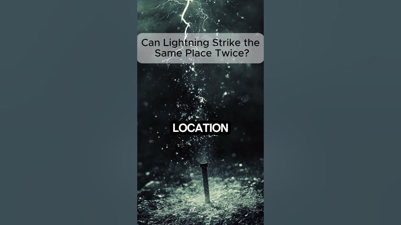 Can Lightning Strike the Same Place Twice? - YouTube
