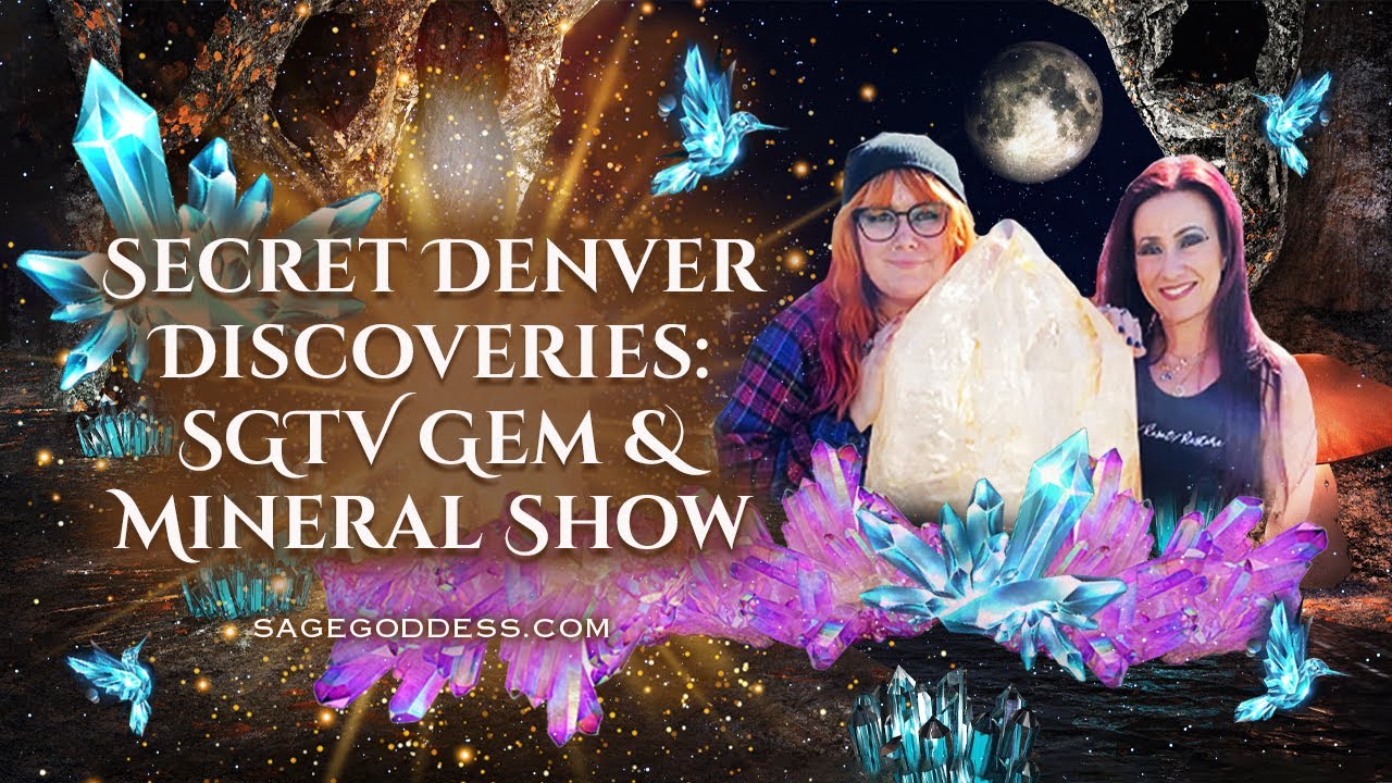 Secret Denver Discoveries: SGTV Live Gem & Mineral Show - YouTube