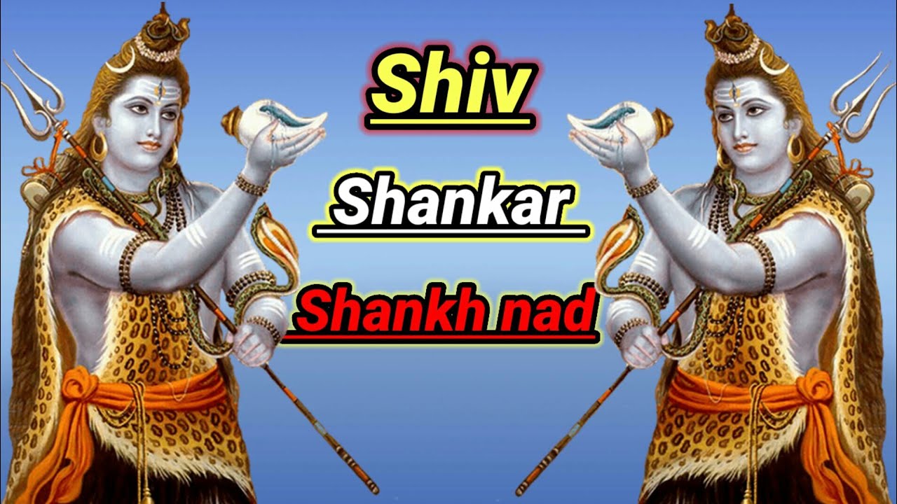 Shiv Shankar Shankh naad Best Shankh sound with Damru Dhwani - YouTube