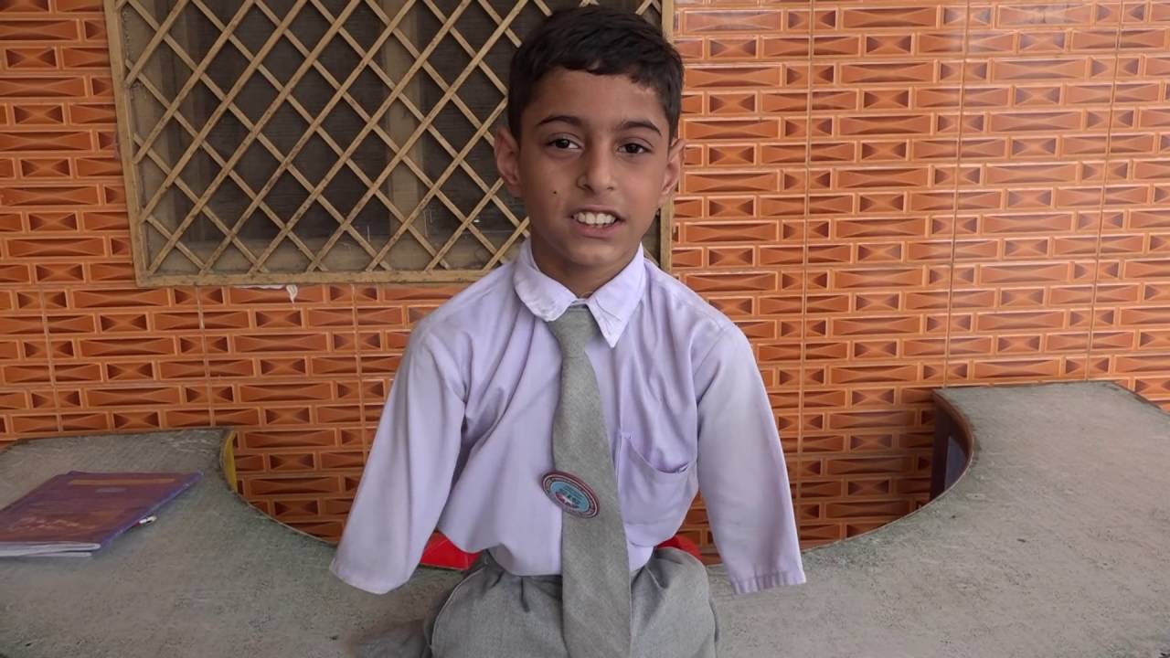 Disabled but Most Inspiring Kid Ever!! - YouTube