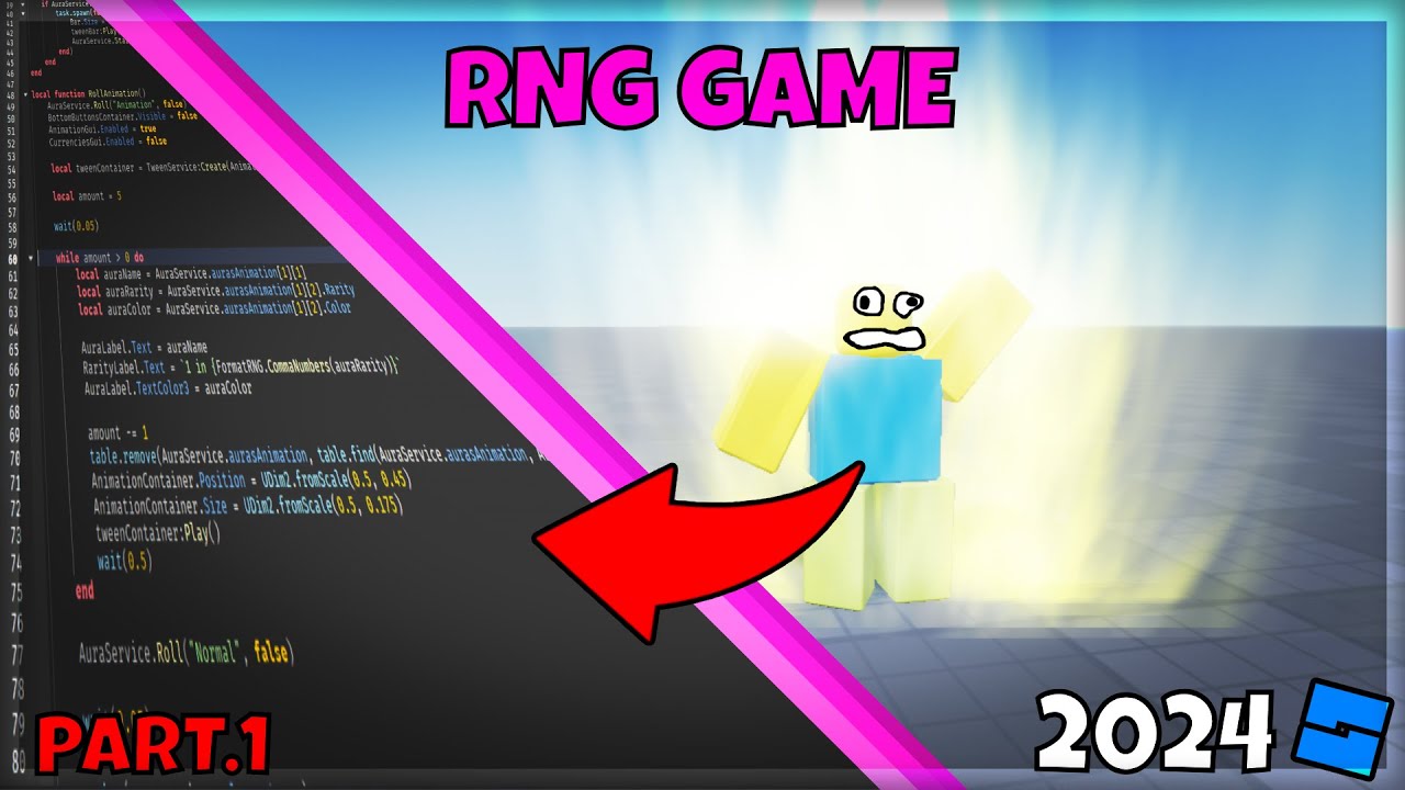 Comment faire Un jeu de RNG (Sol'sRNG || Anime RNG) sur Roblox (PART.1 ...