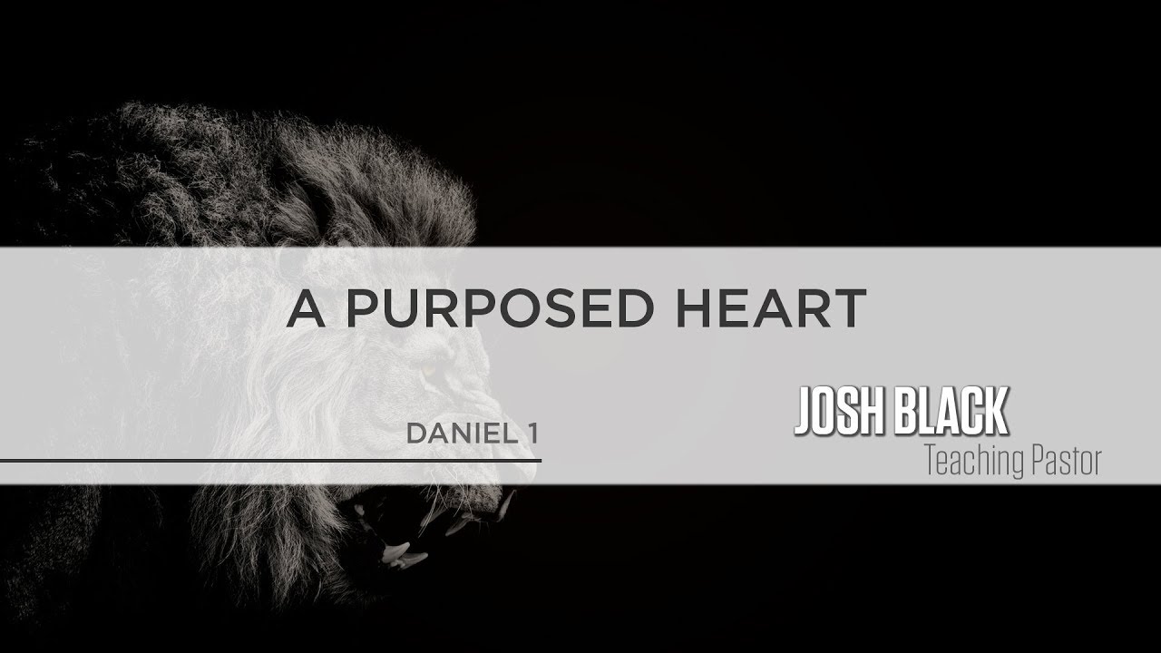 Daniel 1 - A Purposed Heart - YouTube