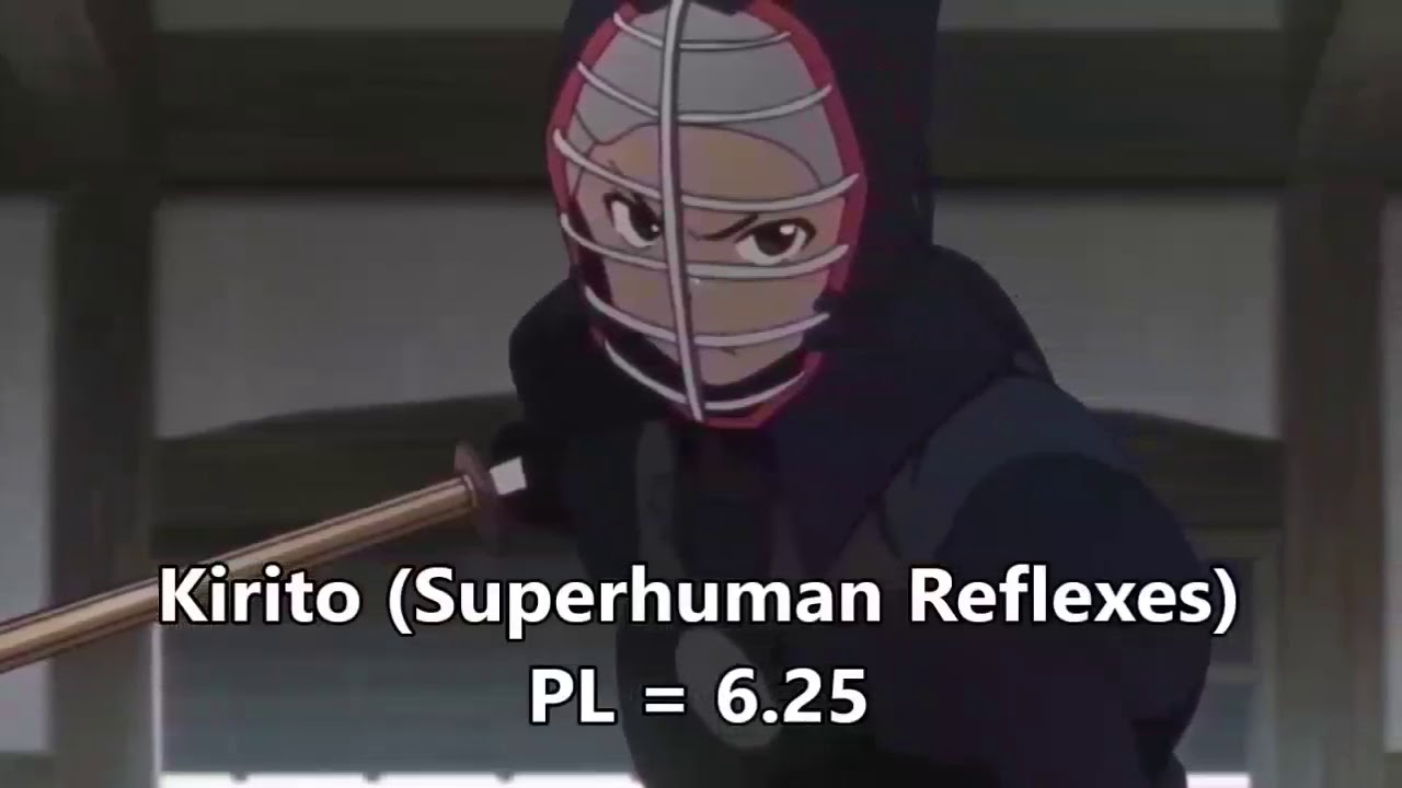 Kaneki Vs Kirito Power Levels (Tokyo Ghoul Vs Sword Art Online) - YouTube