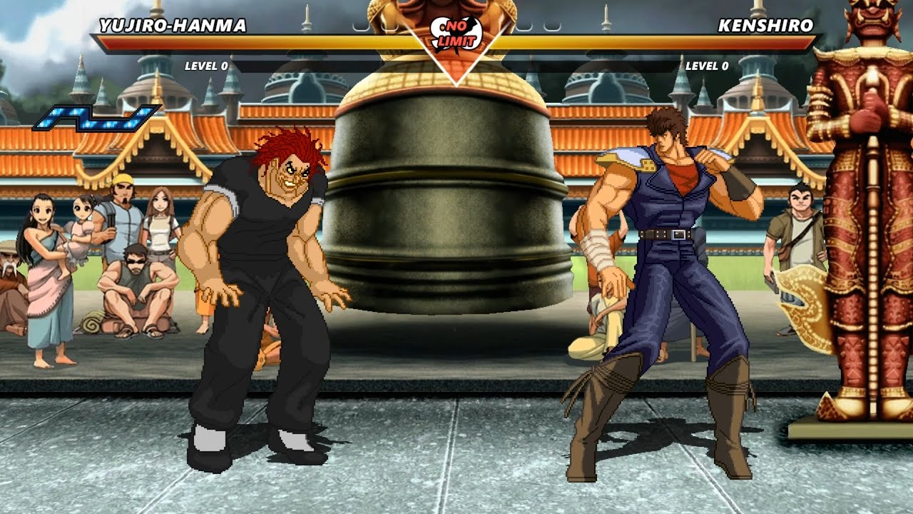 YUJIRO HANMA vs KENSHIRO - Highest Level Incredible Epic Fight! - YouTube