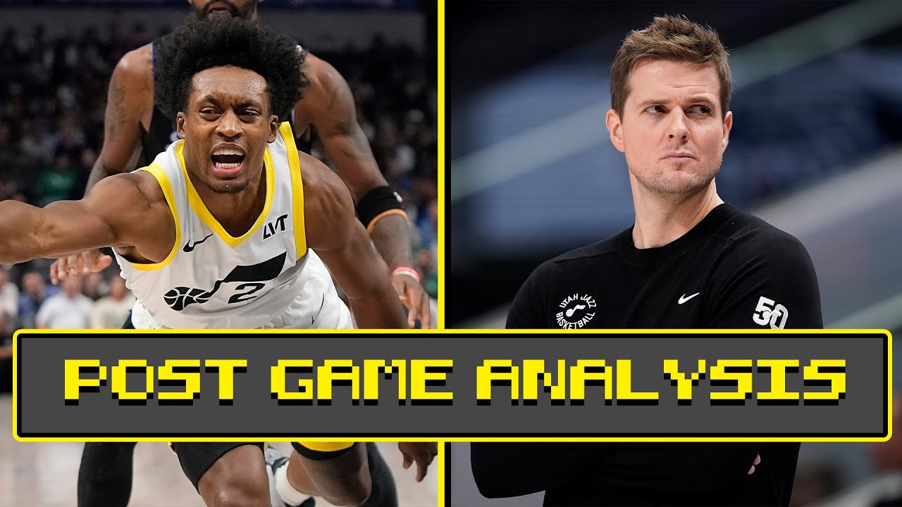 Taylor Hendricks shines in Utah Jazz loss to Dallas Mavericks - YouTube