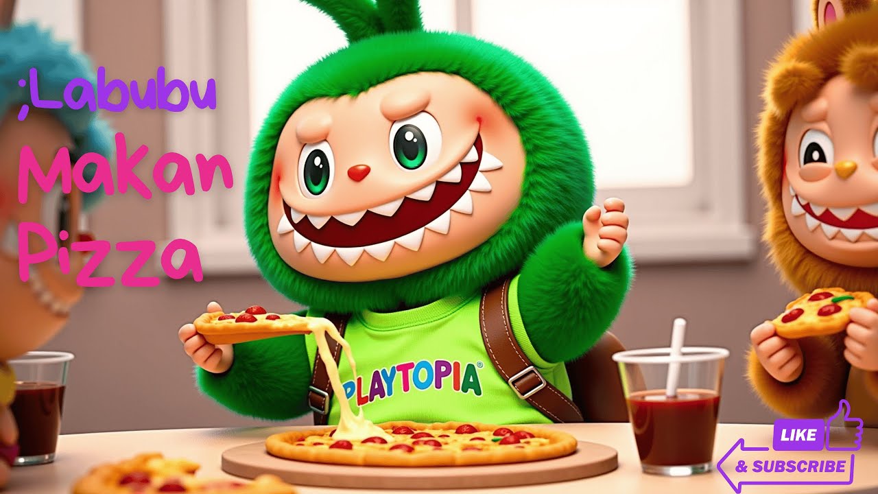 LAGU LABUBU MAKAN PIZZA #labubu #laguanakanak #lagulucu #Pizza - YouTube