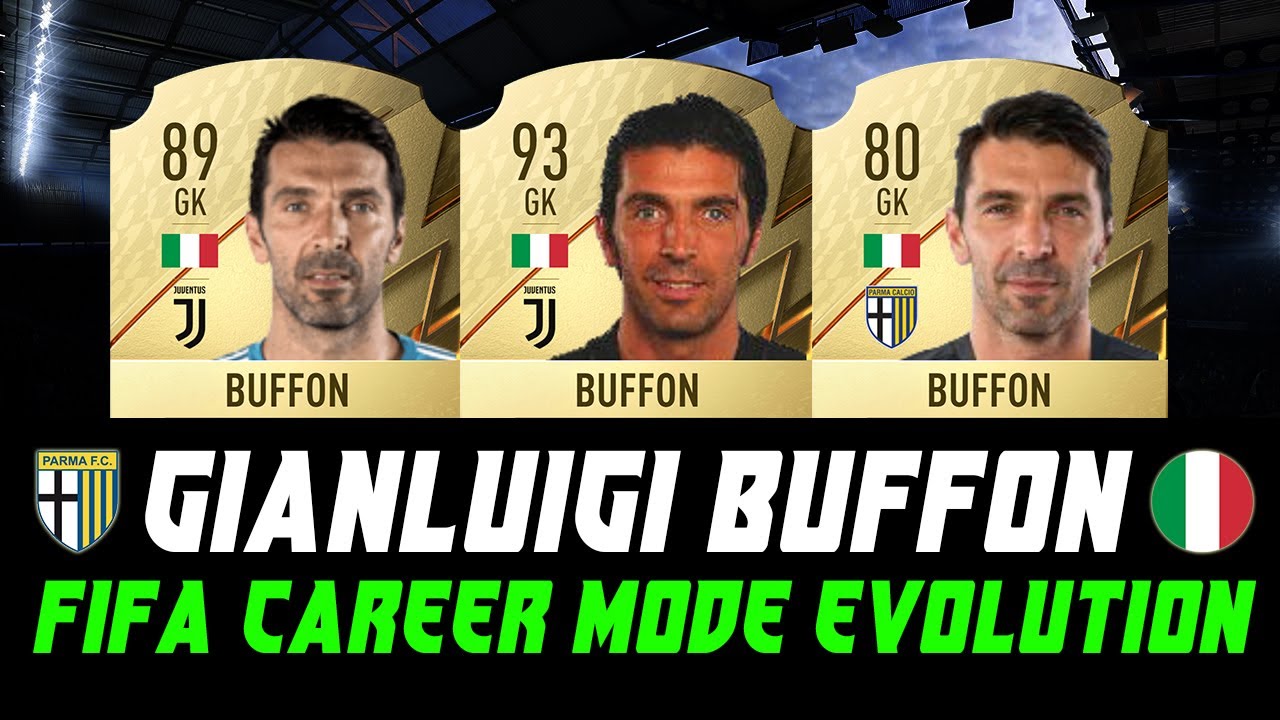 GIANLUIGI BUFFON FIFA EVOLUTION CAREER MODE FIFA 07- FIFA 22 - YouTube