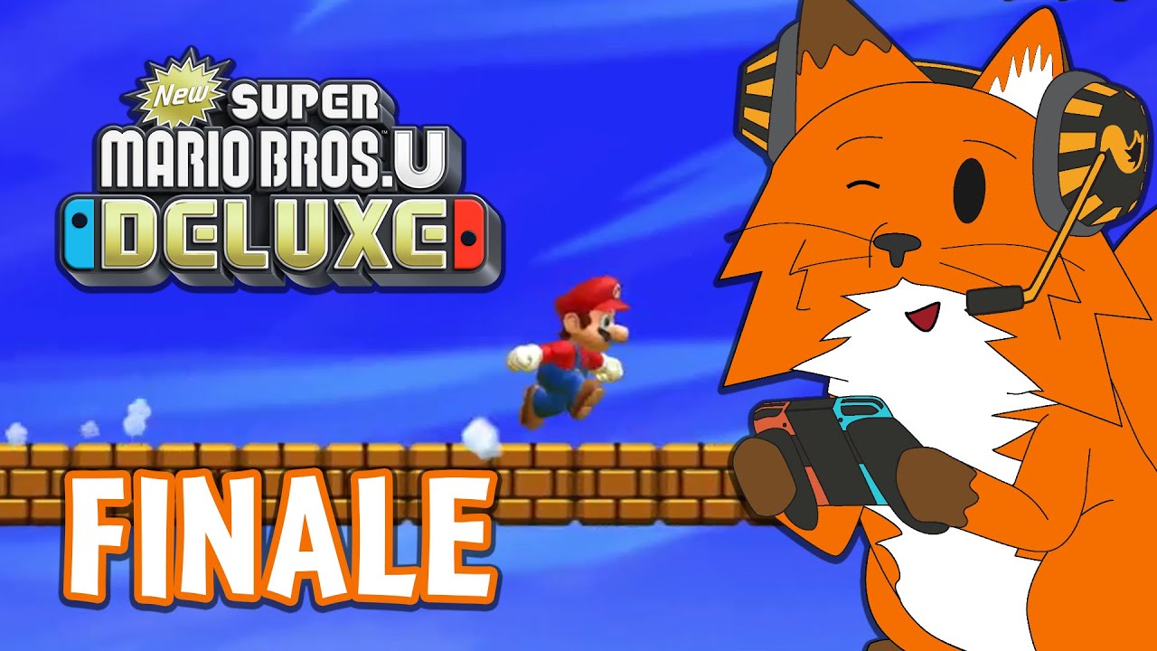 New Super Mario Bros. U (Part 4 FINALE) - A Fox Be Streaming - YouTube