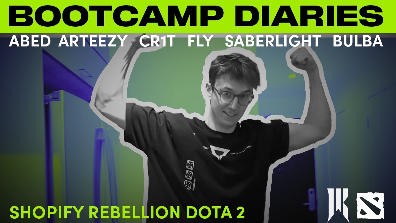 Dota 2 Bootcamp Diaries Ep 02 with Abed, Arteezy, Cr1t, Fly, SabeRLighT ...