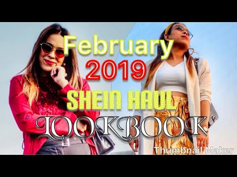 Shein Haul plus Lookbook for February 2019 !!