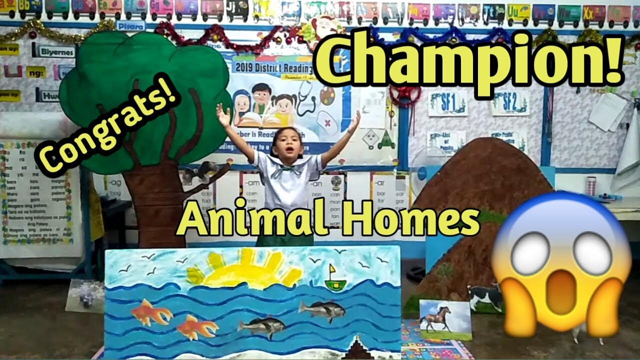 Champion | Poem Recitation | Animal Homes - YouTube