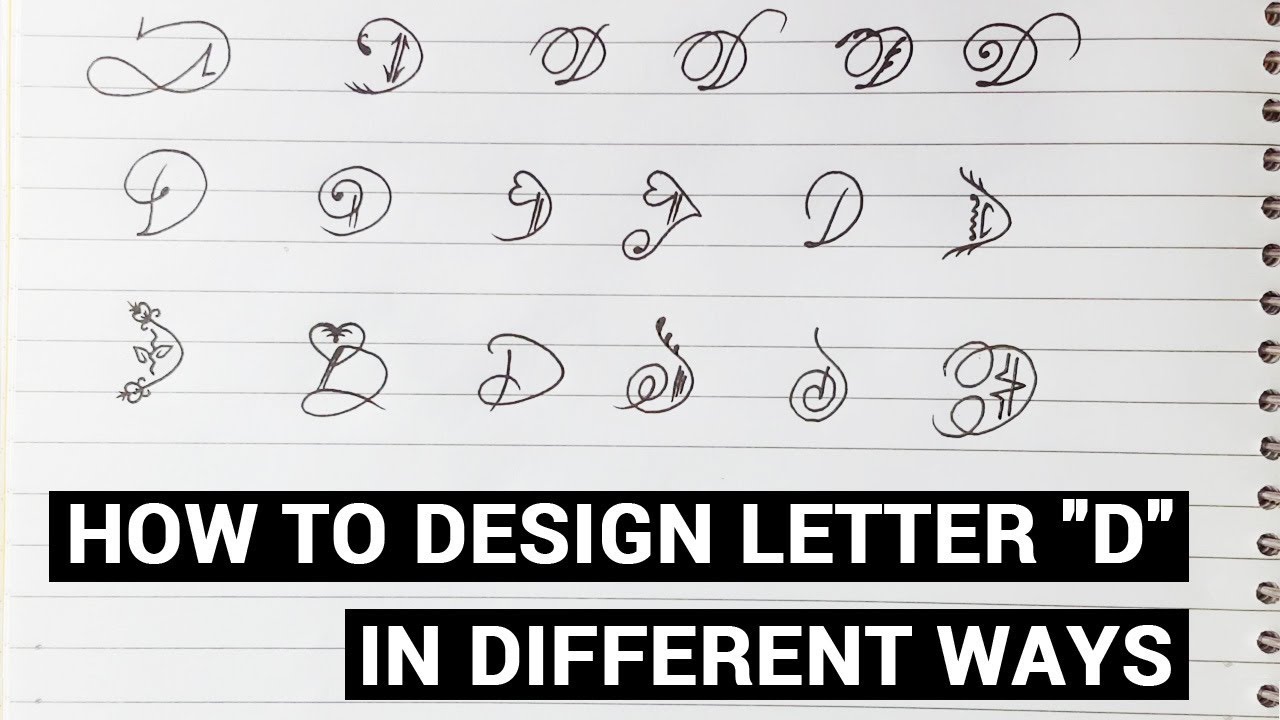 How To Design Letter D In Different Ways All About English YouTube how-to-design-letter-d-in-different-ways-all-about-english-youtube