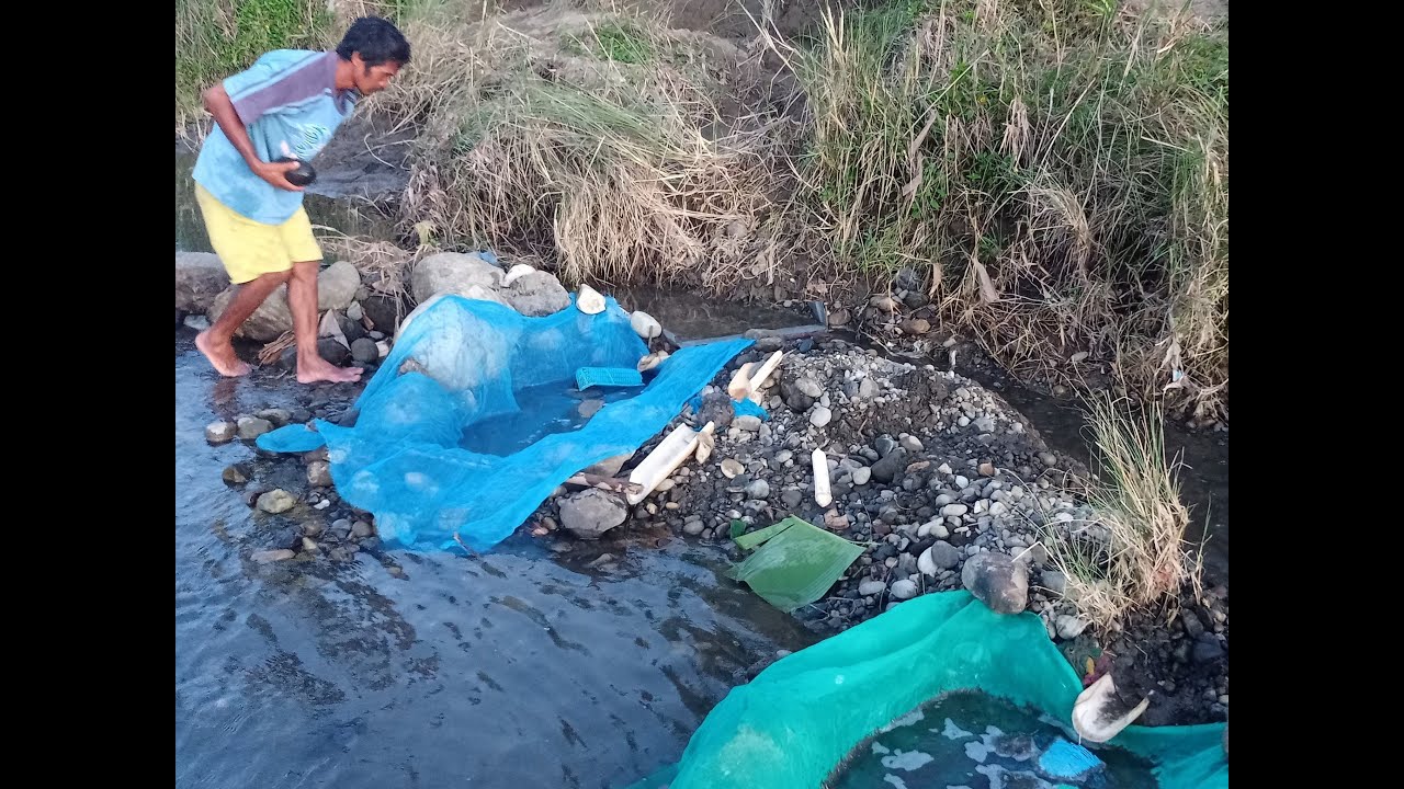 HOW TO CATCH TABIOS (SINARAPAN) HAMTIC | ANTIQUE| evalyn yson - YouTube