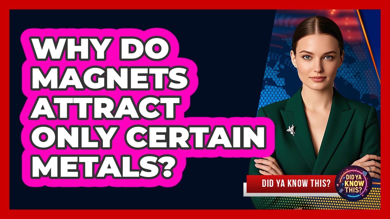Why Do Magnets Attract Only Certain Metals? - YouTube