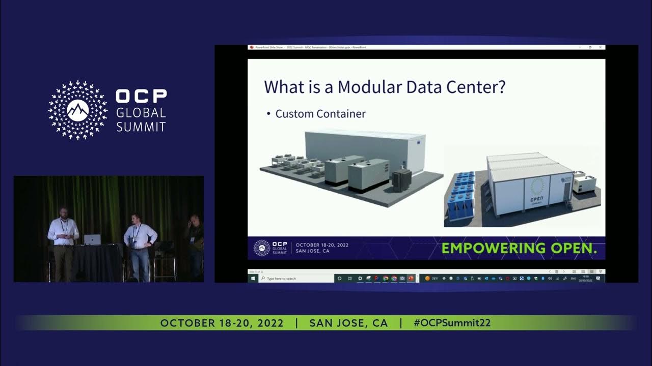 OCP-optimized Modular Data Centers - YouTube
