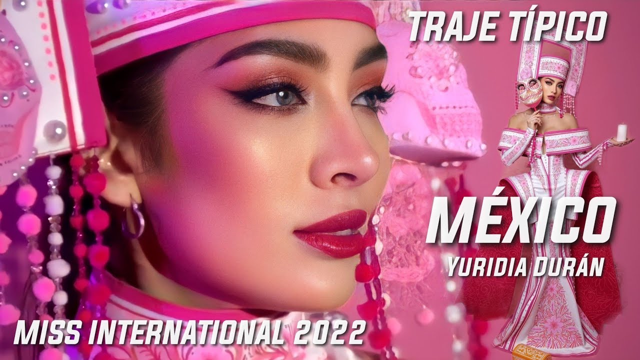 Miss International 2022 - Yuridia Durán de México presenta su Traje ...
