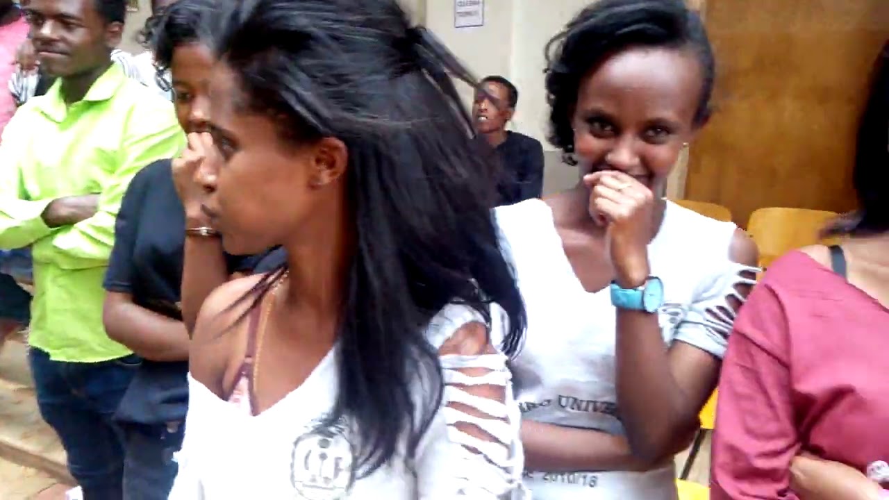 Ambo university woliso campus t-shirt day in 2018 - YouTube