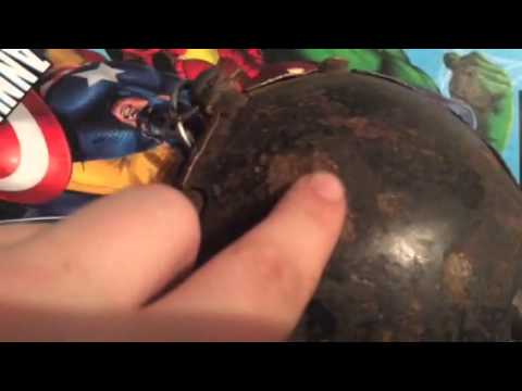 My 1914 WW1 GERMAN DISCUS HAND GRENADE - YouTube