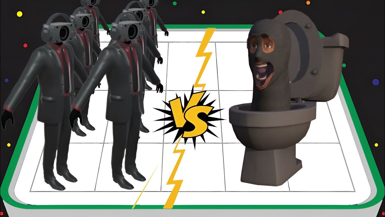 SKIBIDI TOILET MONSTER MERGE WAR 🚽 Camera-Head Soldiers vs Toilet ...