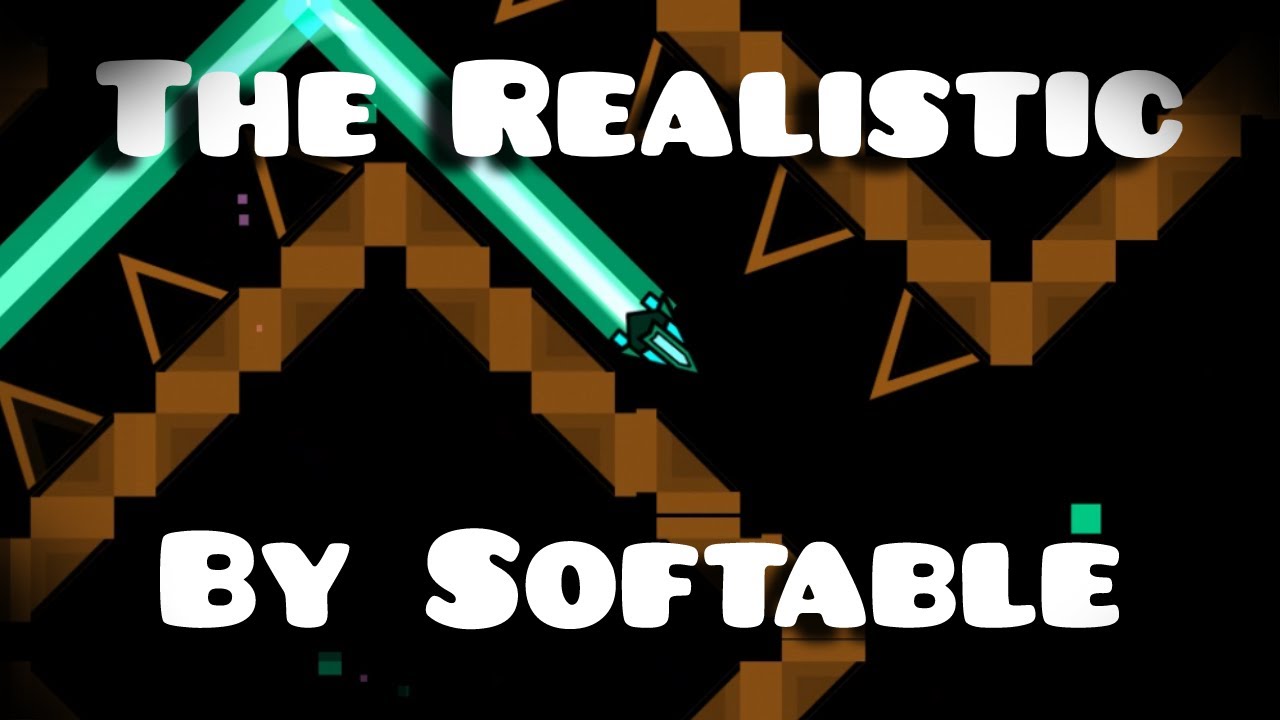 The Realistic (Medium Demon) By Softable Complete! | Geometry Dash ...