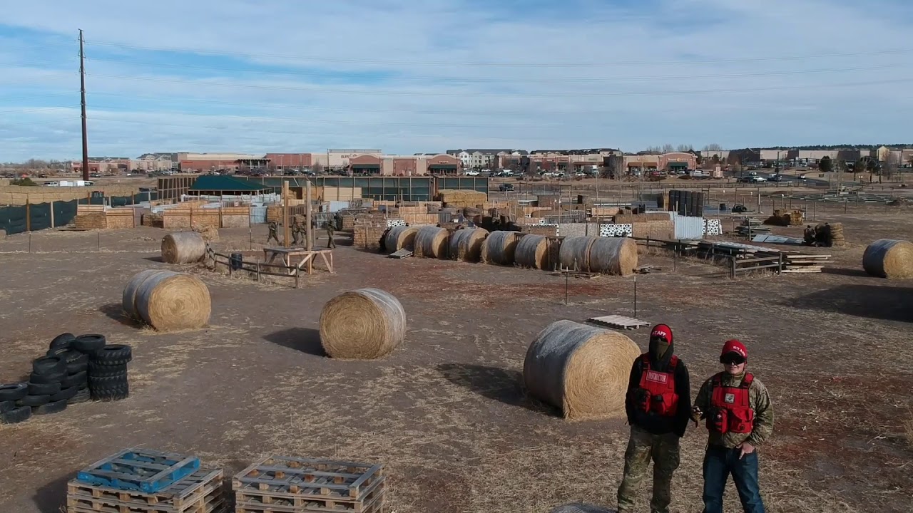 Flat Acres Farm Airsoft Field 1-20-2018 - YouTube