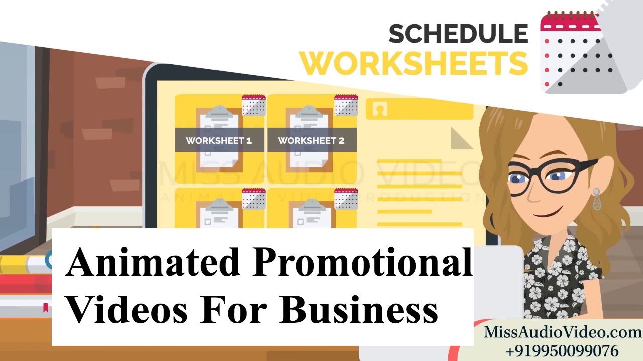 Animated Promotional Video E Learning Online | Online School Custom ...
