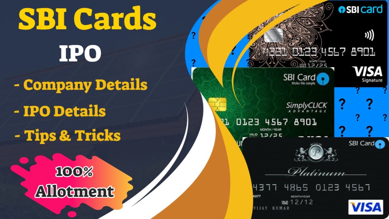 SBI Cards IPO - 100% Allotment - Tips & Tricks Dont Miss to Watch This ! Baap of IPOs! Jackpot ...