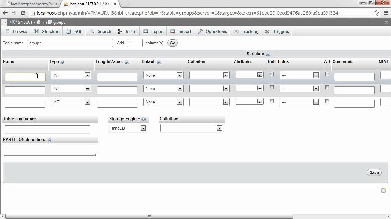 PHP OOP Login/Register System: Database (Part 2/23) - YouTube
