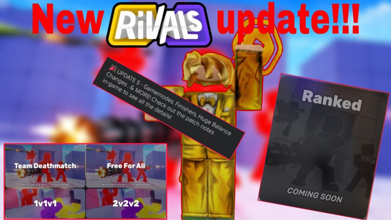NEW RIVALS UPDATE!!! NEW GAMEMODES, FINISHERS, AND BALANCE CHANGES ...