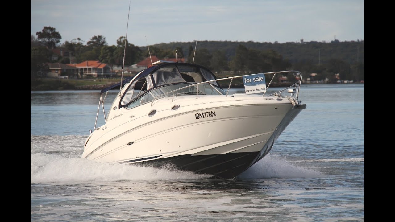 Sea Ray 315 Sports Cruiser - Walkthrough - YouTube