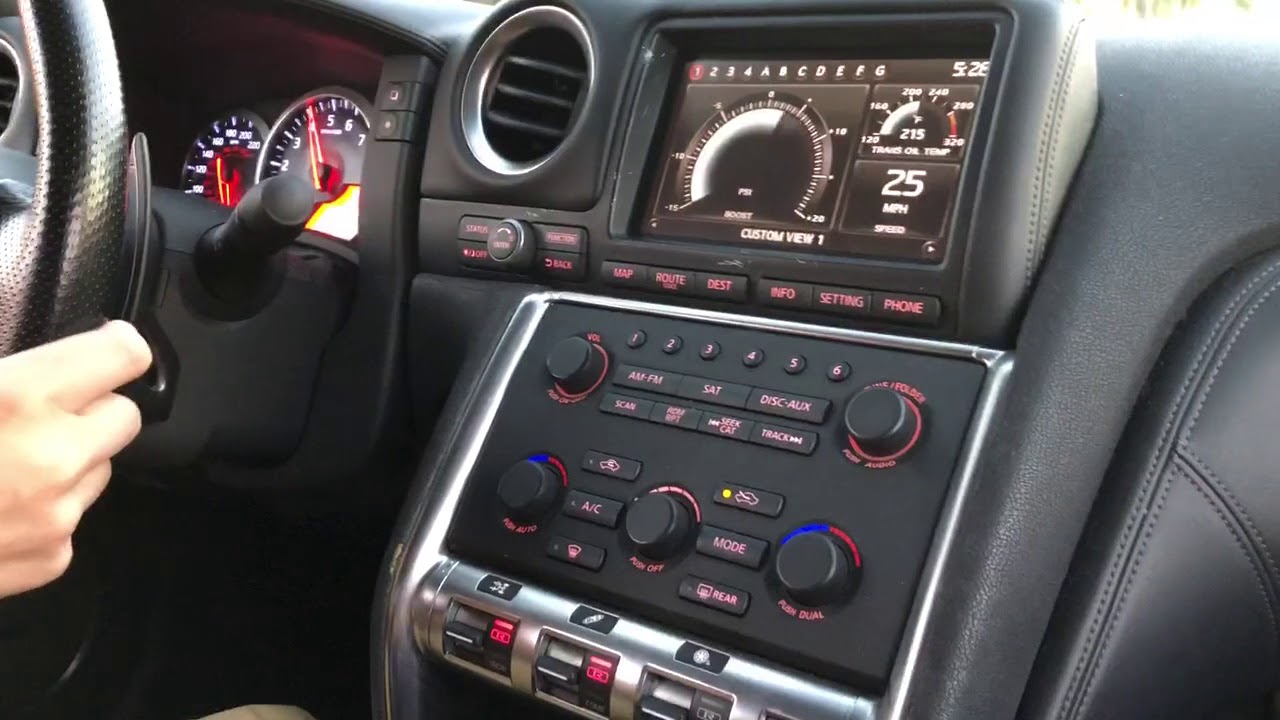 2010 Nissan GTR rolling launch - YouTube