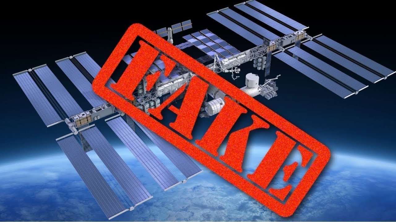 Inside vs Outside the International FAKE Station - YouTube