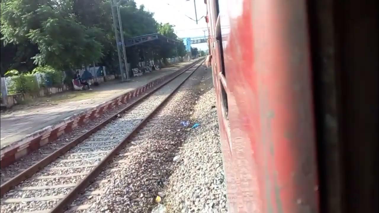 12416 train intercity Express PARISAL railway station - YouTube