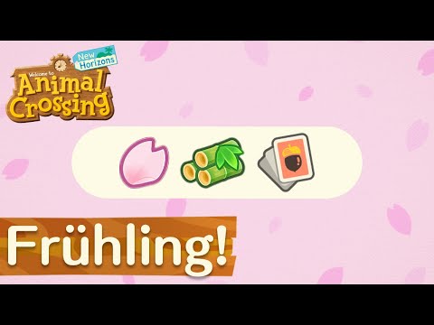 Alle INFOS über DEN FRÜHLING (DIYs, Ressourcen & mehr!) 🌹  in Animal Crossing New Horizons 🌴