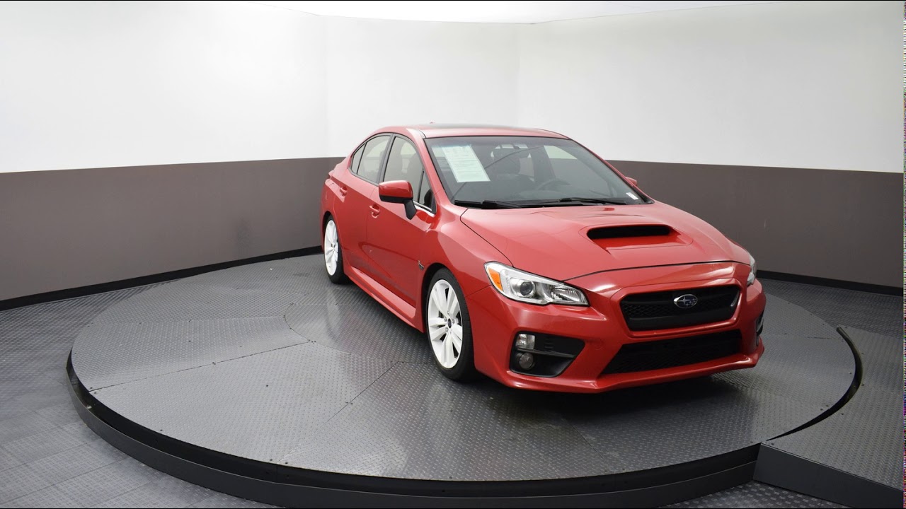 2017 PURE RED SUBARU WRX #10625 - YouTube