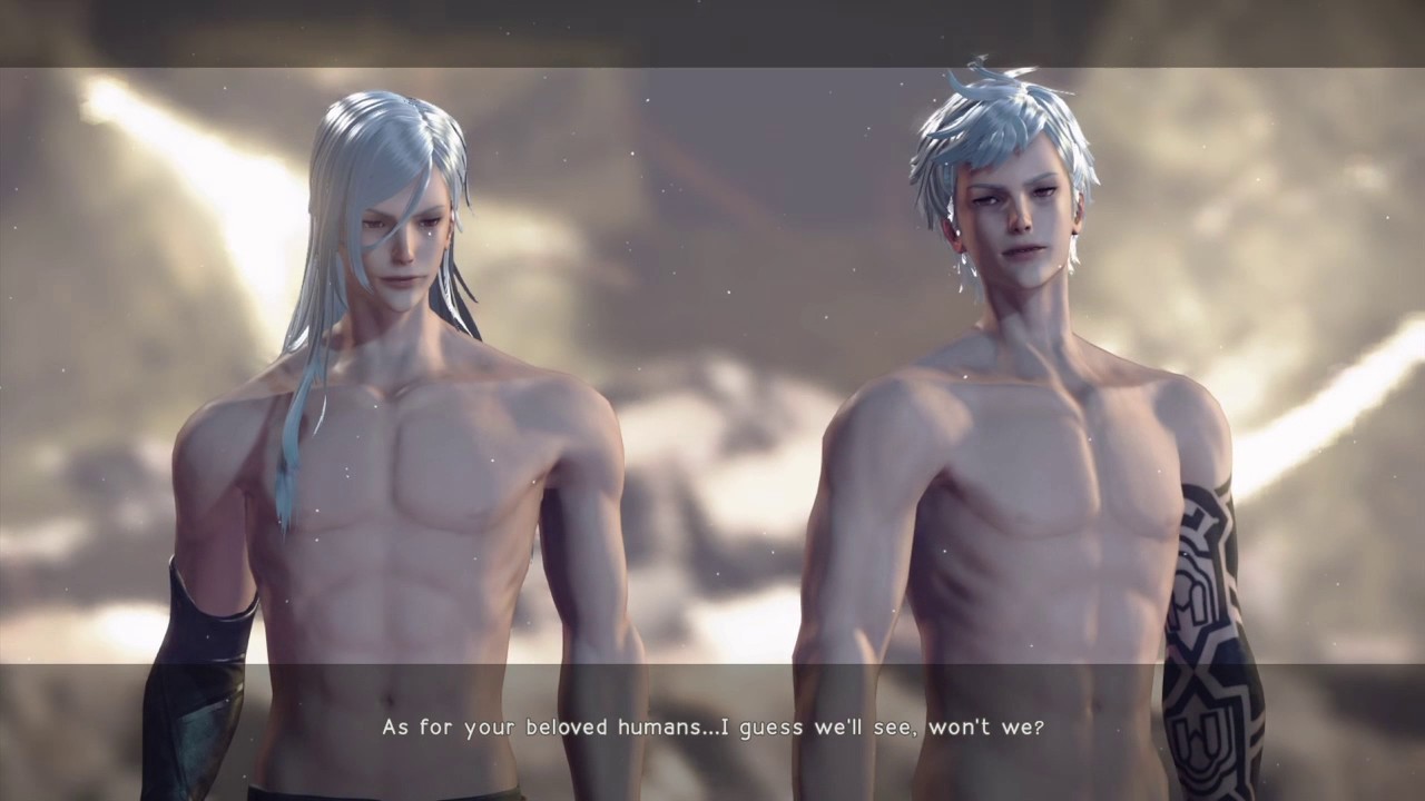 NieR: Automata Ghost Lady? - YouTube