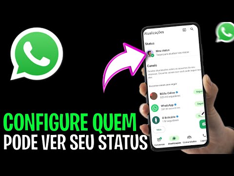 Como Configurar Quem Pode Ver Meu STATUS do WhatsApp (Atualizado✅)