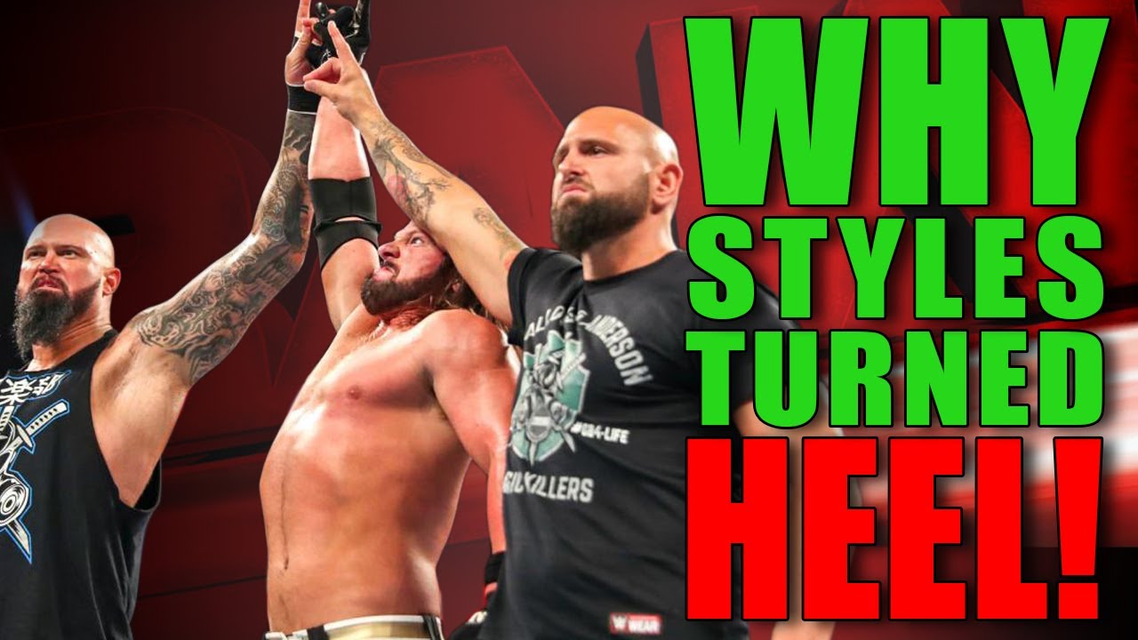 Real Reasons Why AJ Styles Turned HEEL (Bullet Club 2.0) on WWE Raw ...