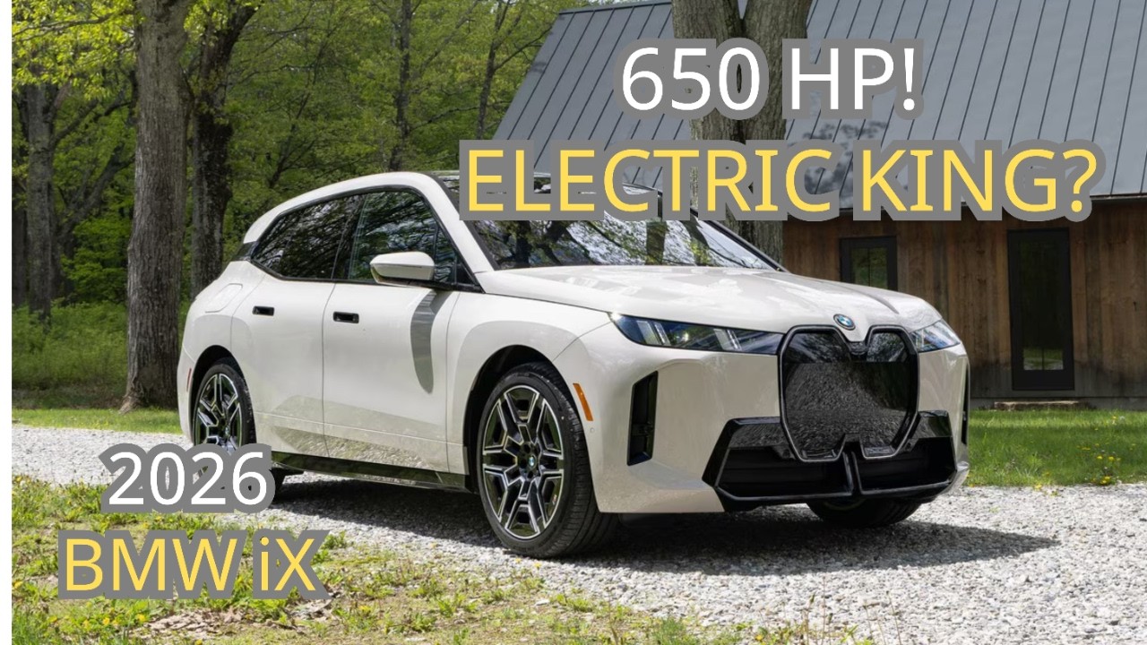 2026 BMW iX M70: Electric SUV King? 650HP Beast! - YouTube