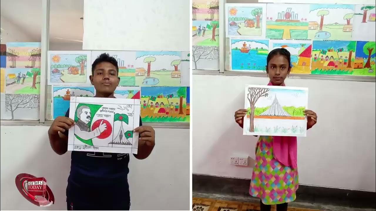 Apon foundation| Art compition| Independent day - YouTube