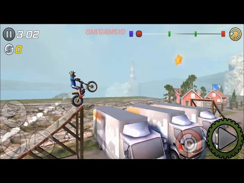 Permainan motor trail atraksi motor cross keren - android gameplay ...