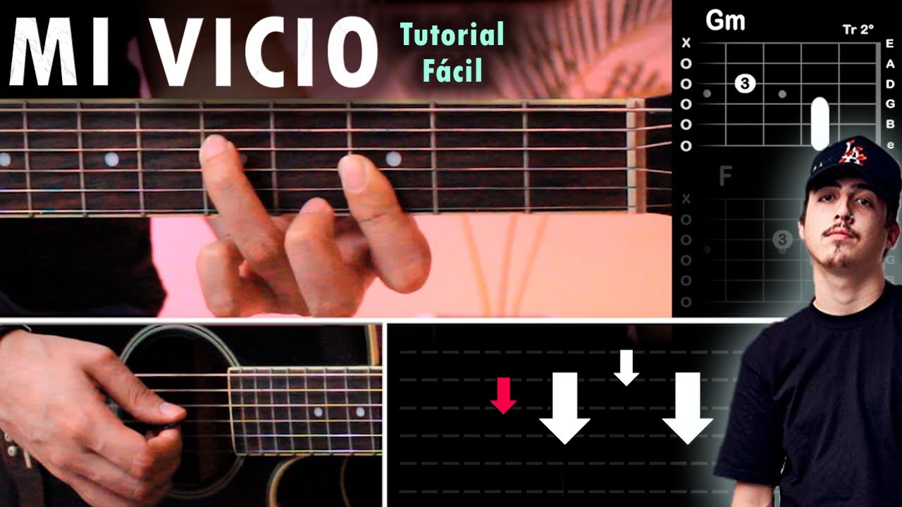 Mi Vicio - Eslabón Armado y T3R Elemento GUITARRA Tutorial | Acordes ...