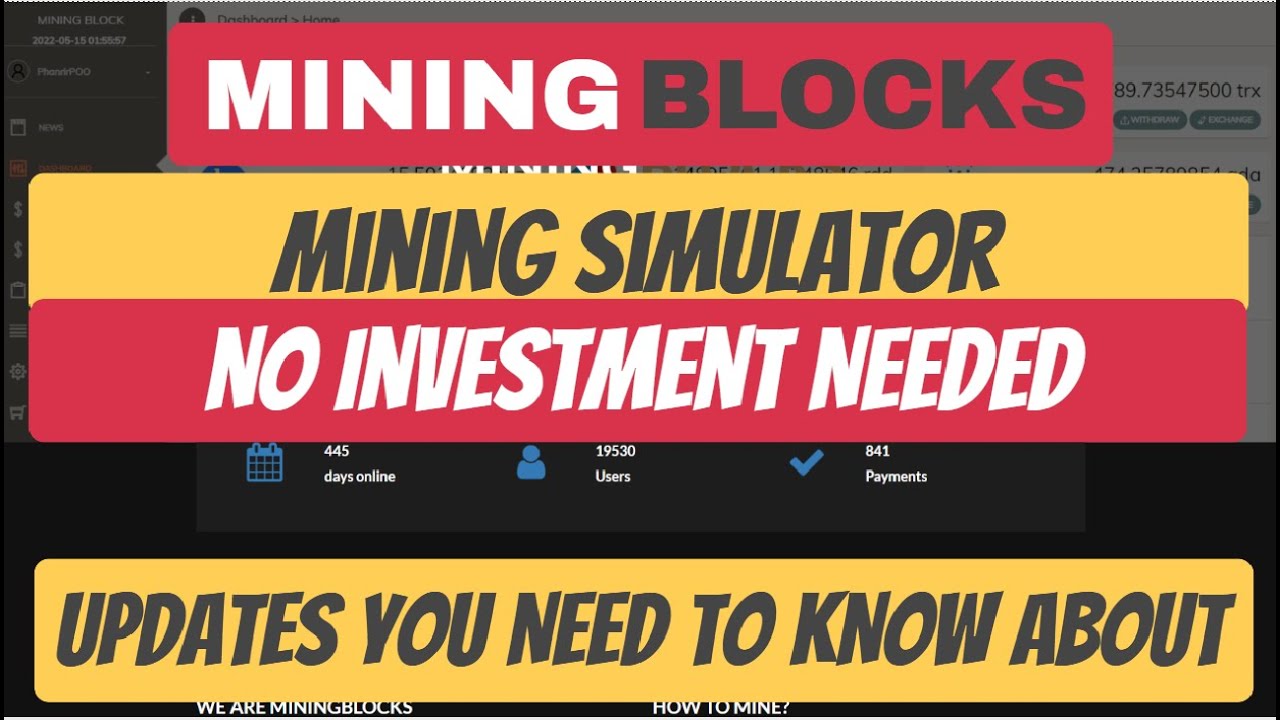 MiningBlocks Update, New WebMiner Things You Need To Know. - YouTube